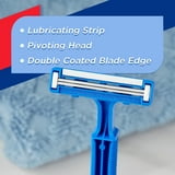 Equate 2 Blade Disposable Razors with Pivoting Head (5 Count), Compare ...