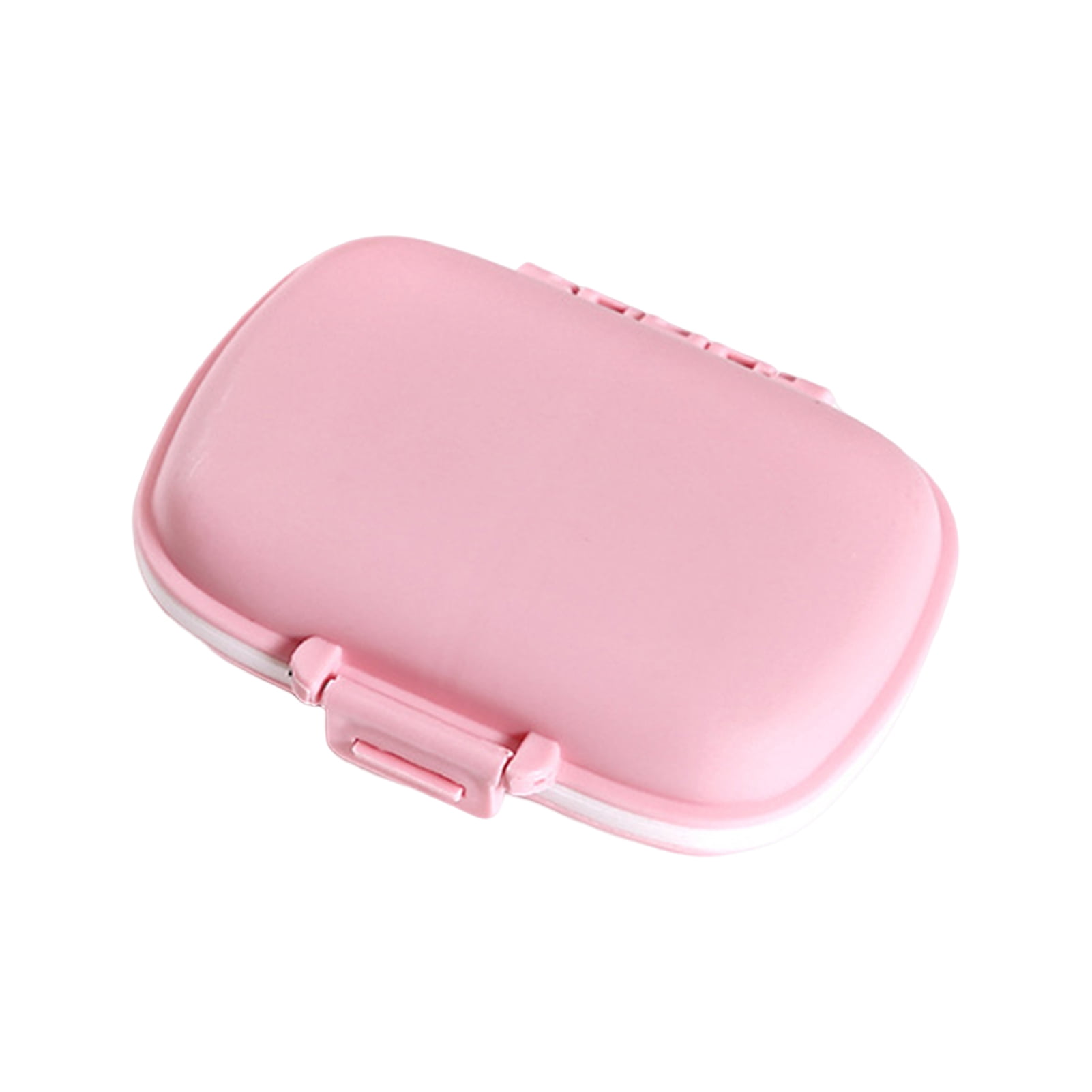 opvise Translucent Visible Good Sealing Pill Organizer 8 Grids 7 Days ...