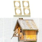 colaxi Bird House Protector Bird Nest Preventer with Screw Sturdy Metal ...