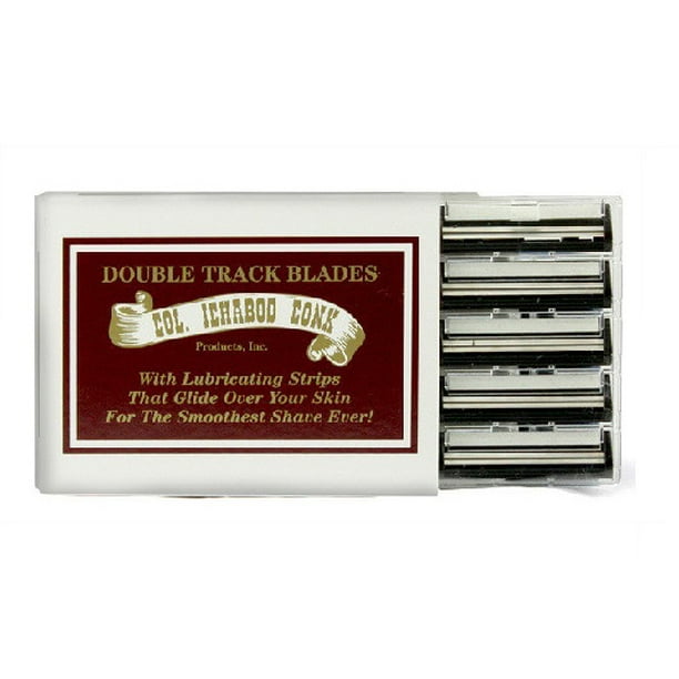 Colonel Ichabod Conk Trac II Razor Blades 10 ct. - Walmart.com ...