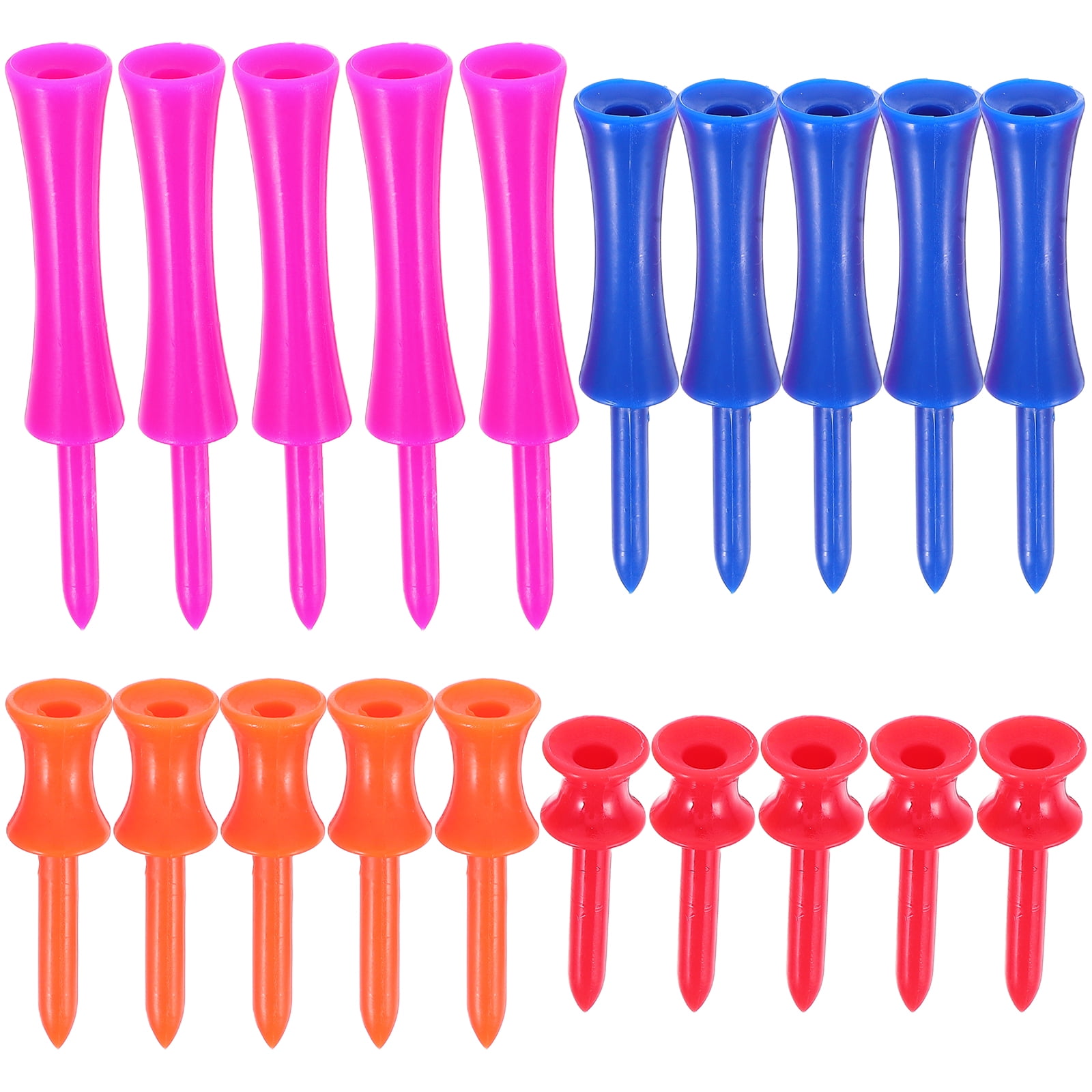 Click here for Masteelfca 40pcs 4 Sizes Plastic Step Tees Trainin... prices