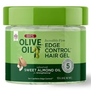 BASK & LATHER Strong Hold Edge Control Hair Gel, Non-Greasy, Non ...
