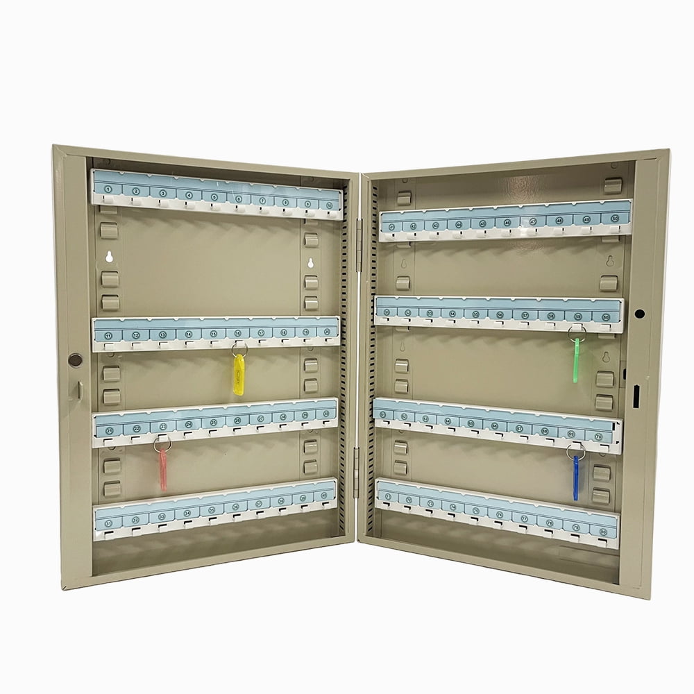 INTSUPERMAI Wall Mounted Small Key Cabinet Safety Key Storage Boxe 60 ...
