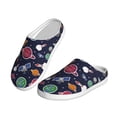 Picia Rocket Satellite for Women's Lamb-hug Comfy Fleece House Slippers ...