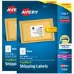 Avery Printer Printing Ink, Sure Feed Shipping Labels, 3-1/3" x 4", (2 ...