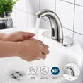 Aquaterior Touchless Faucet, Automatic Sensor, Cold & Hot Water, Hands ...