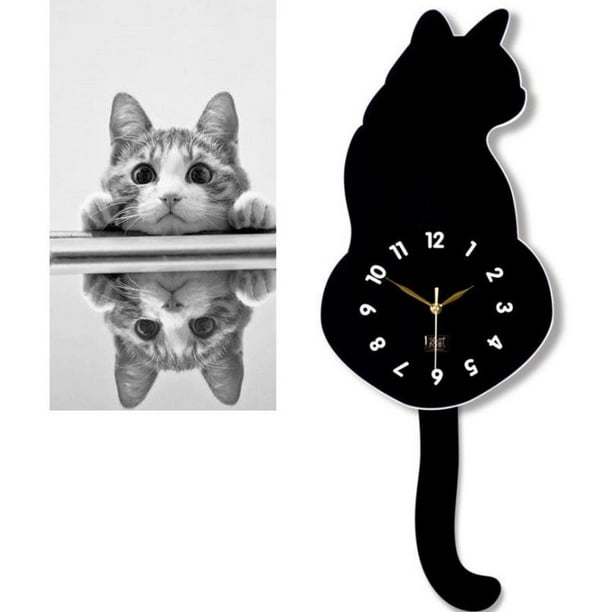 Cat Clock Gif