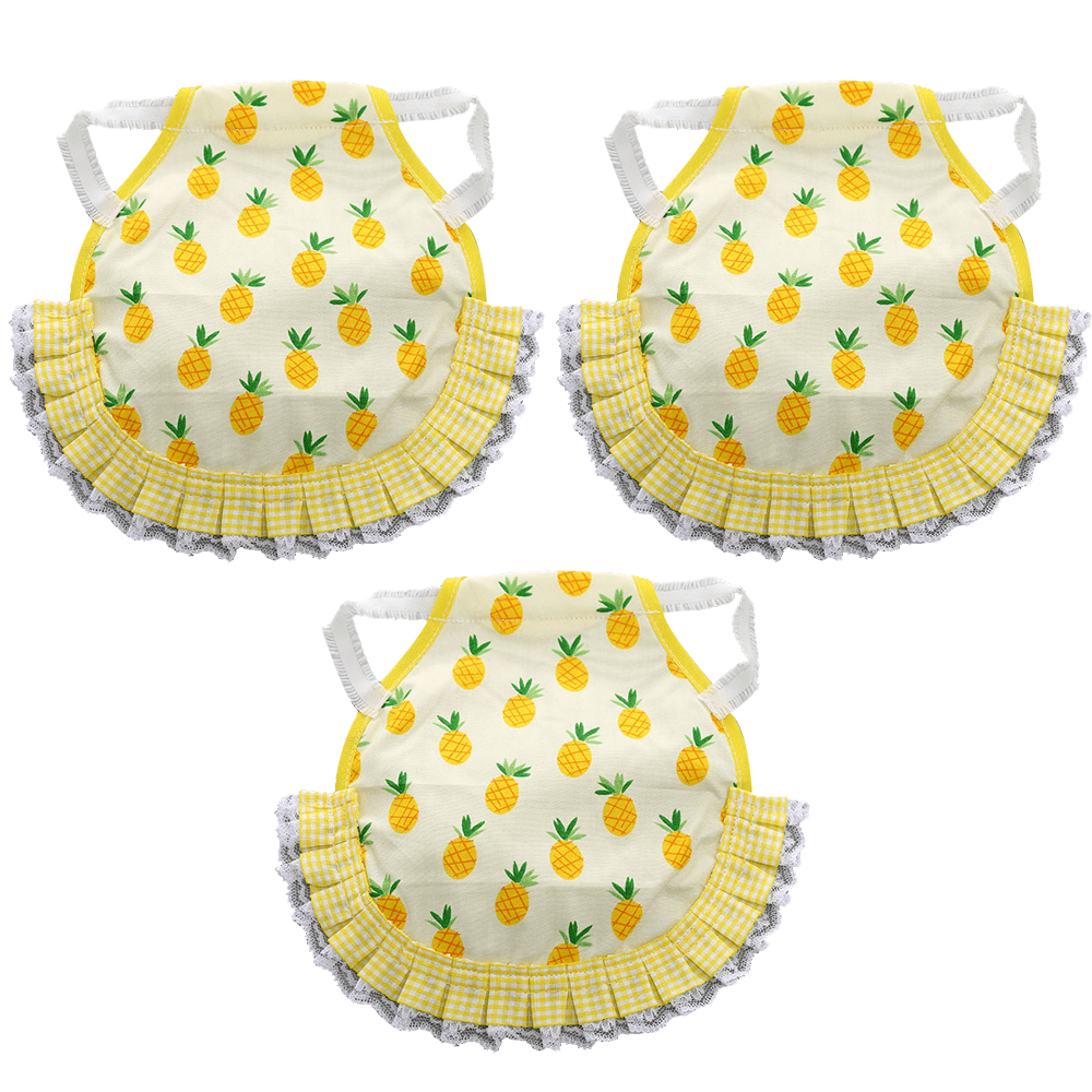 3 Pieces Chicken Saddle-Hen Apron, Chicken Jacket Hen Apron Feather ...