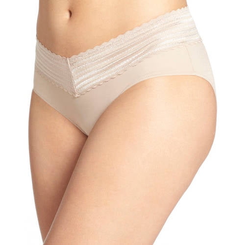 Blissful Benefits By Warners No Muffin Top Hipster With Lace Panties