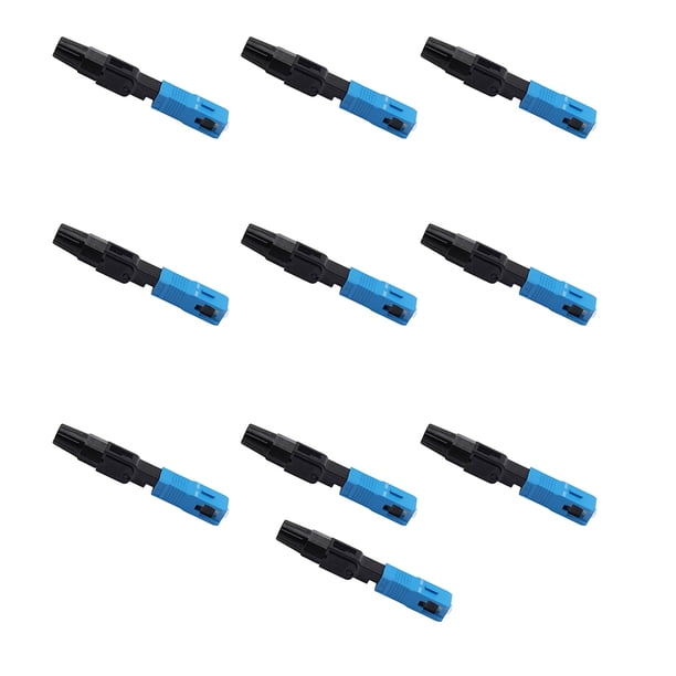 Wweixi 10pcs FTTH Embedded Fiber Optic Fast Connector Single Mode Fiber ...