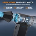 Duster - 180000RPM Electric Air Duster, 3 Gear Adjustable Cordless Air ...