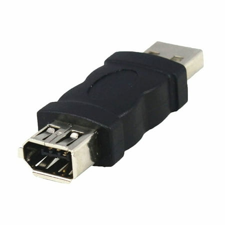BJYX Firewire IEEE 1394 6 Pin Female To USB 2.0 Type A Male Adaptor ...