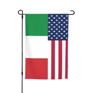 Toland Home Garden American Daisies Flower Patriotic Flag Double Sided ...
