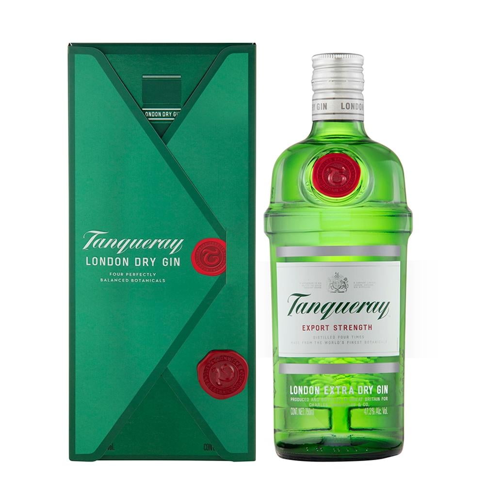 Ginebra Tanqueray London Extra Dry 750 ml + 1 caja coleccionable ...