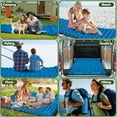 Large Camping Sleeping Pad Extra Thick Durable Camping Inflatable Sofa ...