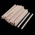 50 Pieces Balsa Wood Sticks ,5x5mm Square Wooden Dowel Rods Unfinished ...