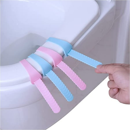 NETSENG Toilet Seat Lifter, Toilet Seat Handle，4Pcs Toilet Lid Lifter ...