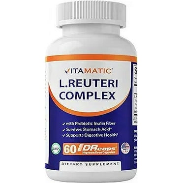 Vitamatic Lactobacillus Gasseri - 12 Billion per DR Capsule - 60 Count ...