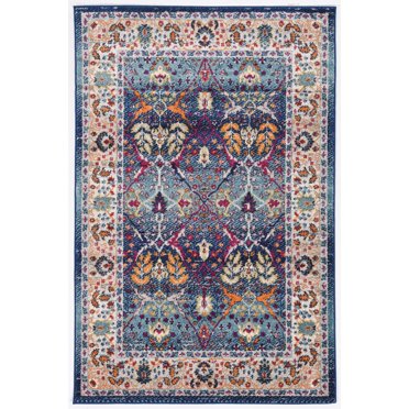 Shiraz Sabine Ivory/Raspberry Rug, Multiple Sizes - Walmart.com