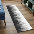Area Rug 24×72in, Modern Forest Trees Shadow Scene Floor Carpet Living ...