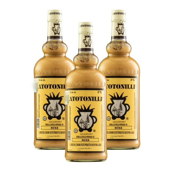 Tripack Rompope Atotonilli Nuez 1000 Ml Atotonilli Rompope | Bodega ...