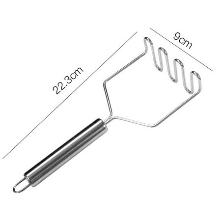 Kitchen Potato Mashers Stainless Steel - Premium Masher Hand Tool and ...