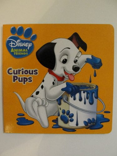 Disney Animal Friends Curious Pups Board book (Hardcover) - Walmart.com