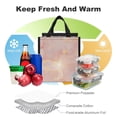 Folding Insulation Bag 10.2×6.3×10.6in Leakproof Easy To Clean Large ...