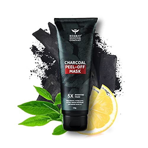 Bombay Shaving Company Activated Charcoal Peel Off Mask with 5X ...