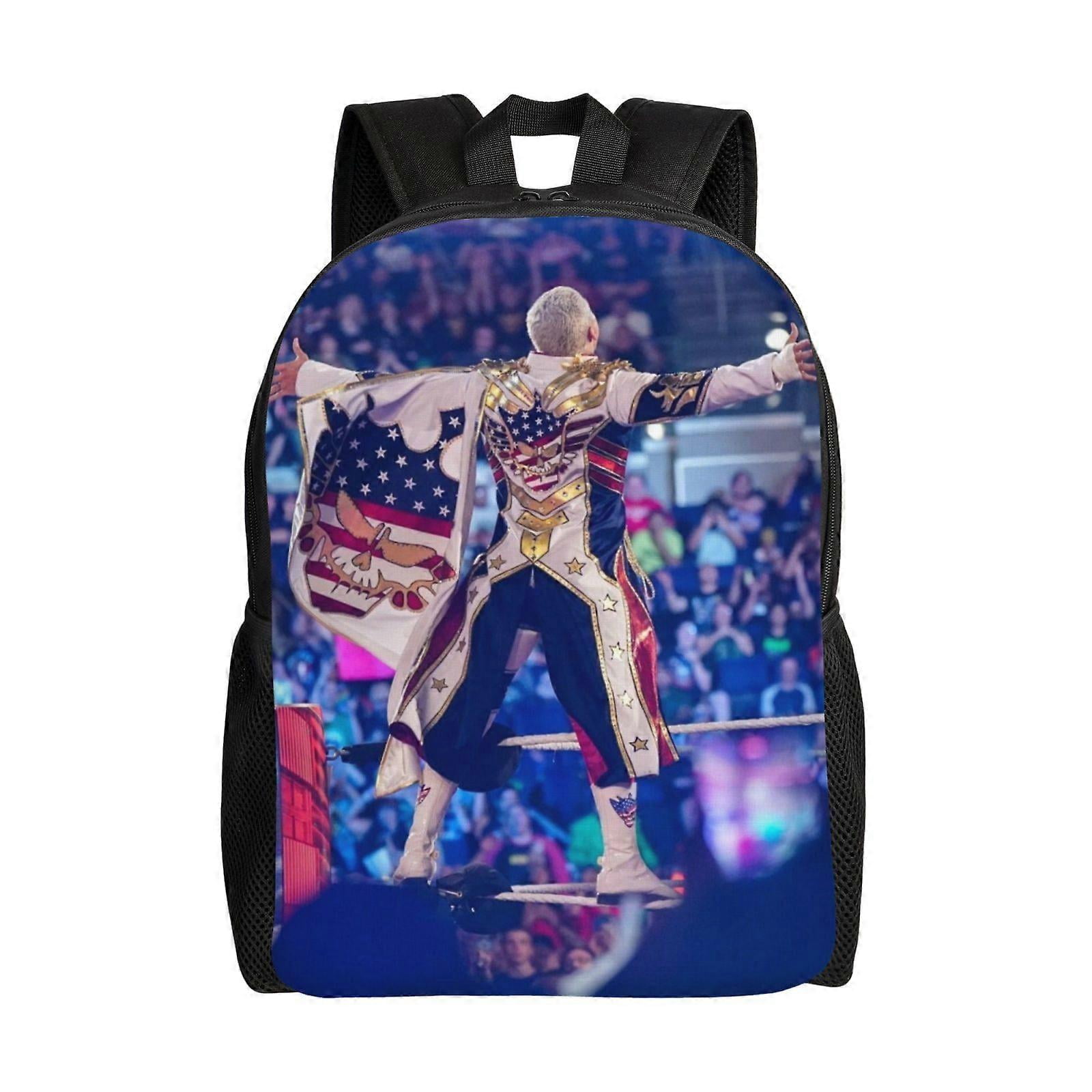 Click here for Zrclxlvu Wwe Cody Rhodes Backpack School Bag Kids... prices