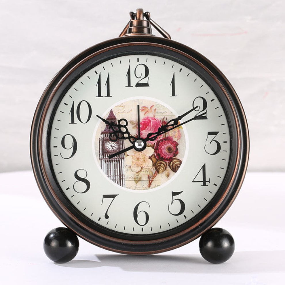 Retro European Style Creative Alarm Clock Student Alarm Clock Simple ...
