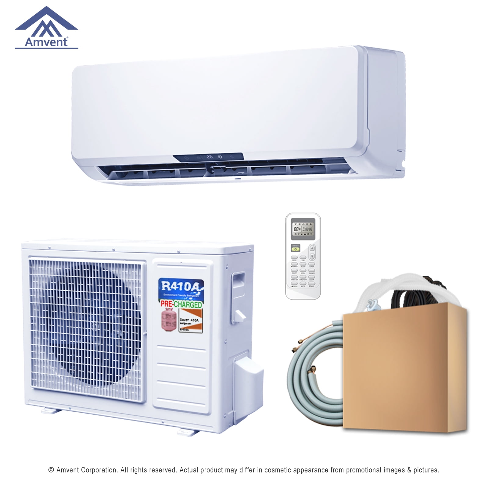Super Efficiency 9000 BTU Inverter Ductless Mini Split and Heat Pump ...