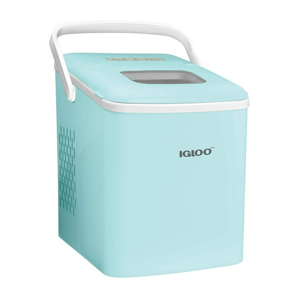 Igloo ICEB26HNAQ Self Cleaning Portable Electric Countertop Ice Maker ...