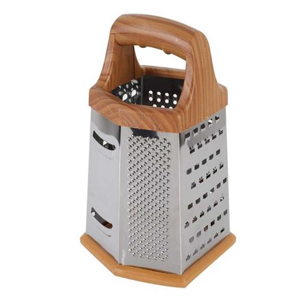 6-sided Kitchen Grater Cheese Vegetables Fruits Stainless Turner ...