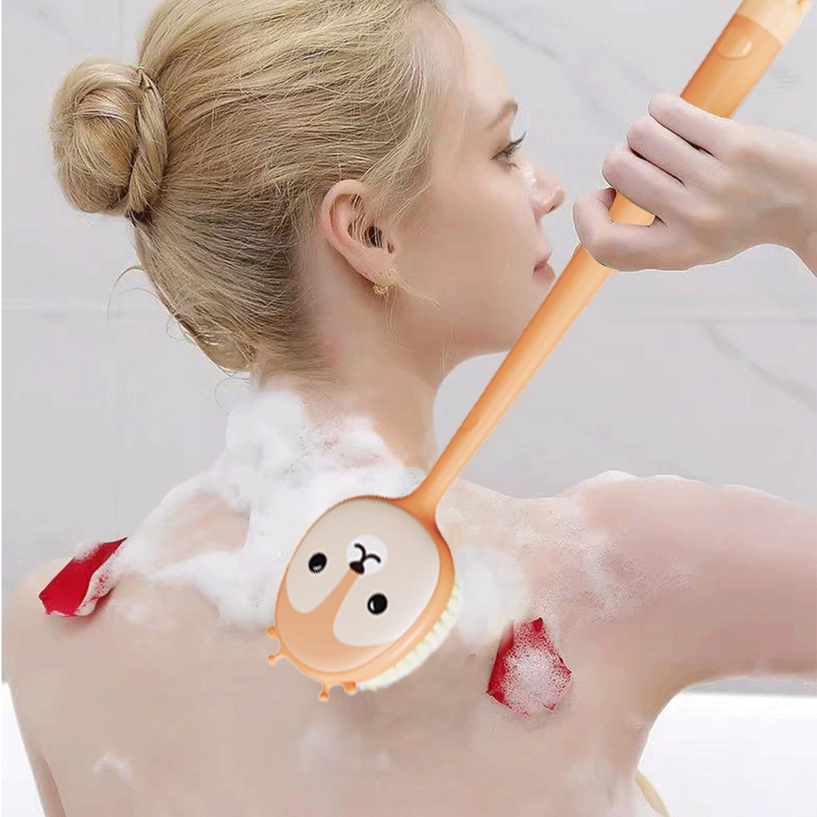 Click here for Ftwytp Shower Brush With Long Handle For Bath And... prices