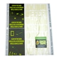 Glow In The Dark Duck Tape Sheets 8.5 Inch X 10 Inch 1/Pkg-Stripes ...