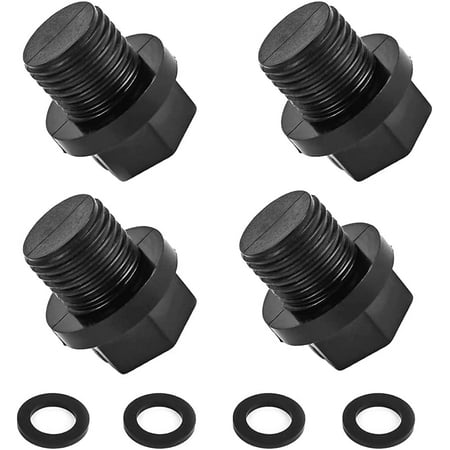YDJKET 4 Pack Drain Plugs with O-Rings Pump Plug Pool Filters SPX1700FG ...