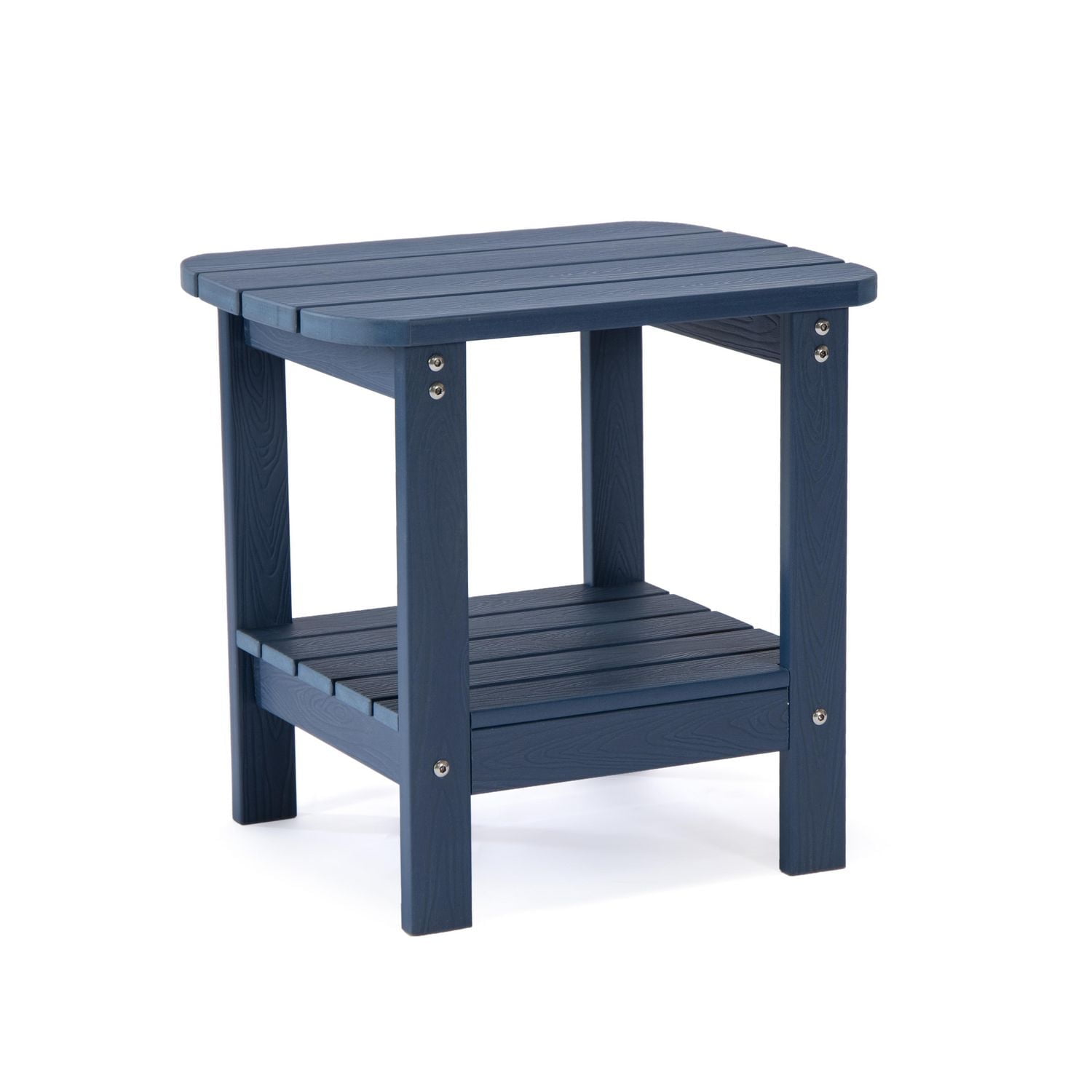 Click here for Backyard Lifestyles Outdoor Side Table With Shelf... prices