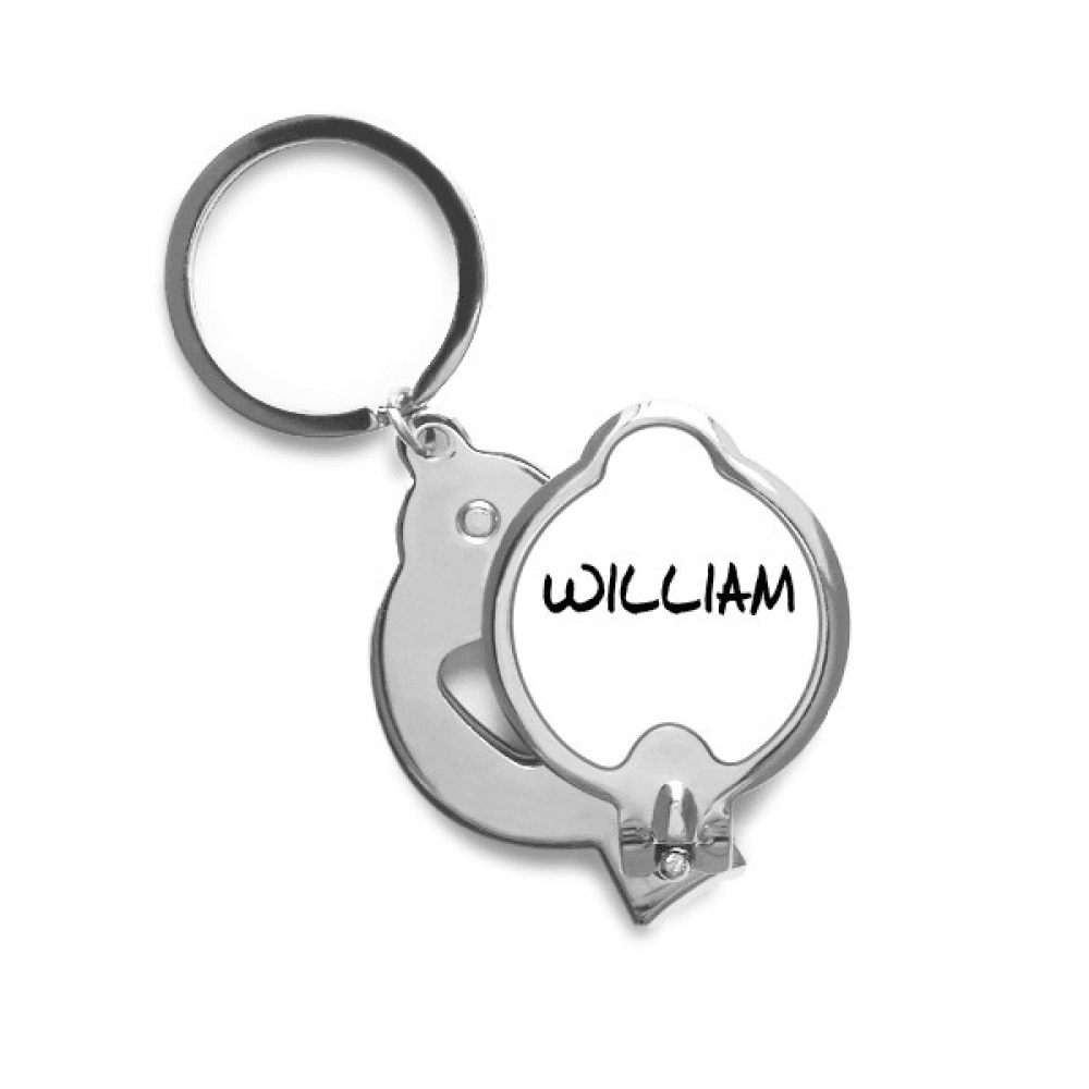 Special Handwriting English Name WILLIAM Finger Nail Clippers Scissor special-handwriting-english-name-william-finger-nail-clippers-scissor