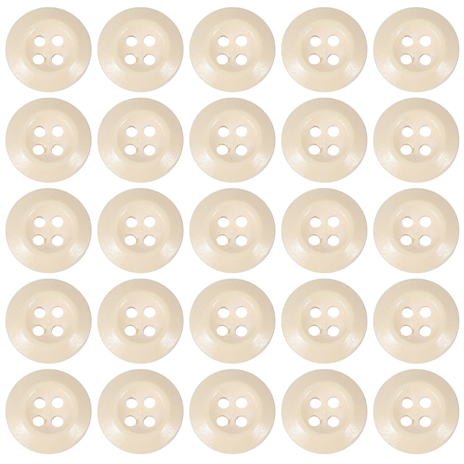 Click here for Uxcell Wooden Buttons 1/2 Inch (13mm)  50 Pcs 4 Ho... prices
