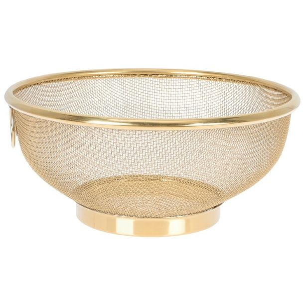 Fine Mesh Stainless Steel Colander Strainer Rice Cleaner Strainer ...