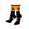 TeeHee Novelty Happy Halloween Fun Crew Socks for Women 3-Pack (Witch ...