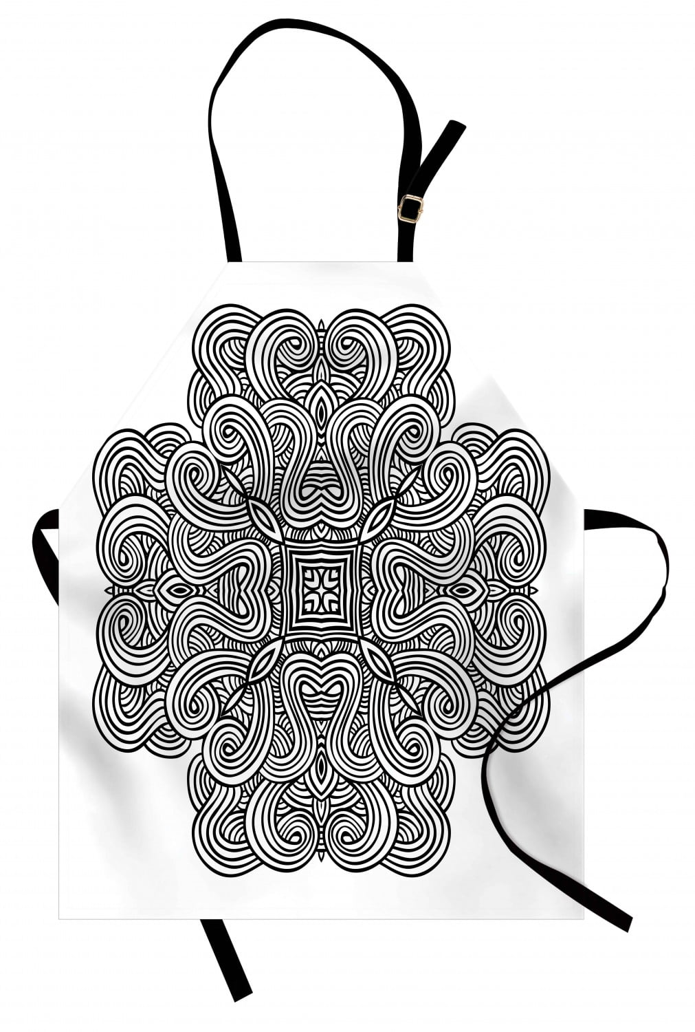 Celtic Apron Mediaeval Celtic Rotary Heraldic Design with Squared Shape ...