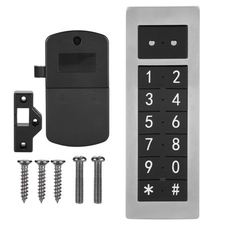Stainless Steel Electronic Digital Password Keypad Number Cabinet Door ...