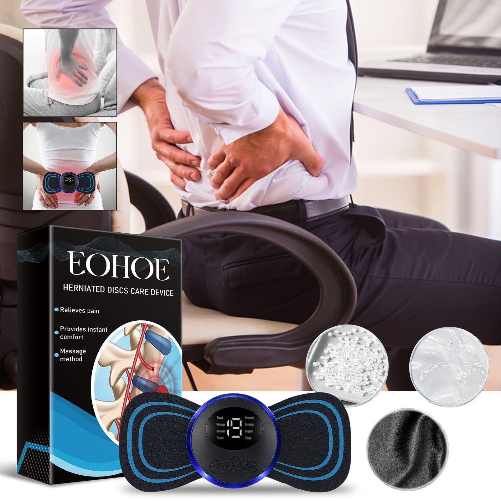 Click here for Egnmcr Intelligent Mini Cervical Massage Stick Con... prices