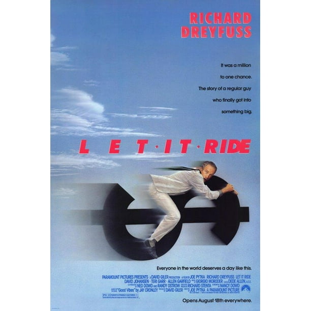 Let It Ride (1989) 27x40 Movie Poster - Walmart.com - Walmart.com