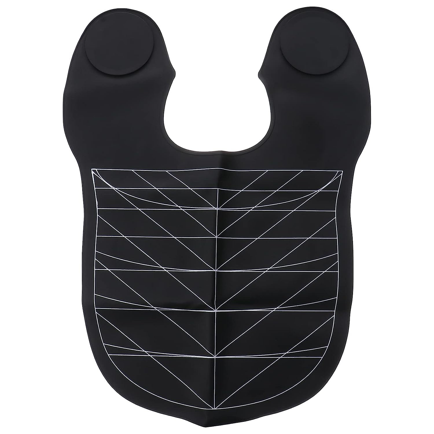 Trianu Salon Hair Cutting Collar Cape, Black Hair Cutting Cape Angular ...