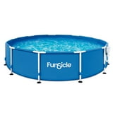 "Funsicle Kids Swimming 12' x 30"" Above Ground Pool with Debris Cover ...
