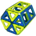 Magformers Classic 30 Pieces, Yellow, blue, Magnetic Geometric tiles ...