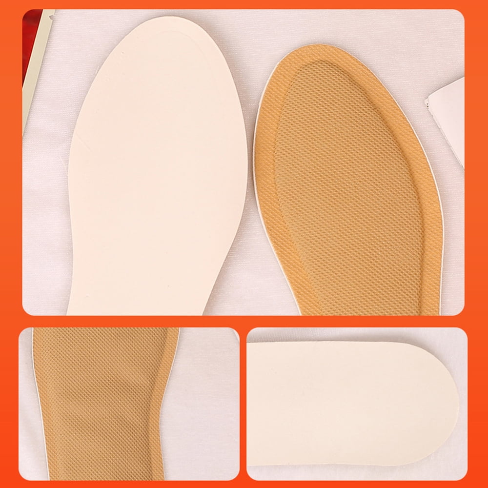 Unisex Winter Self-Heating Insoles Foot Cold Protection Warm Foot ...